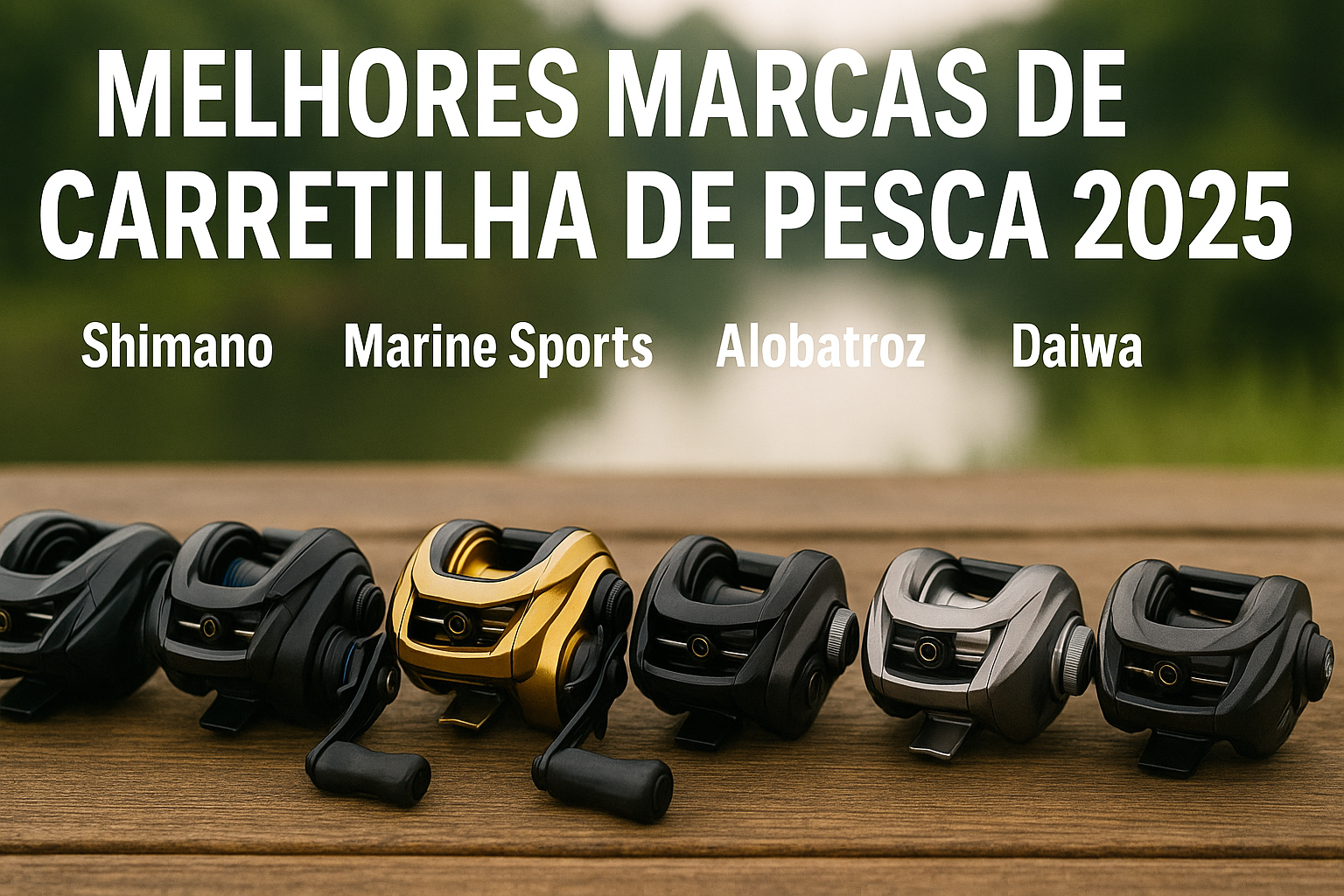Melhores Marcas de Carretilha de Pesca: Guia Completo para Escolher a ...